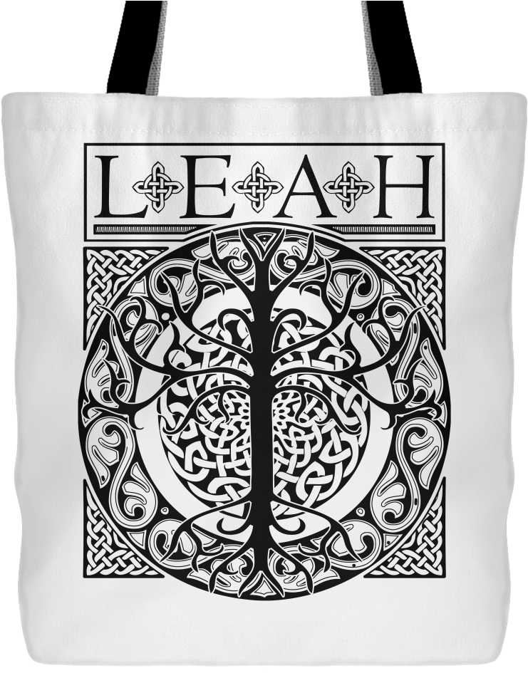 Download Celtic Knot Leah Tote Bag - Clip Art - ClipartKey
