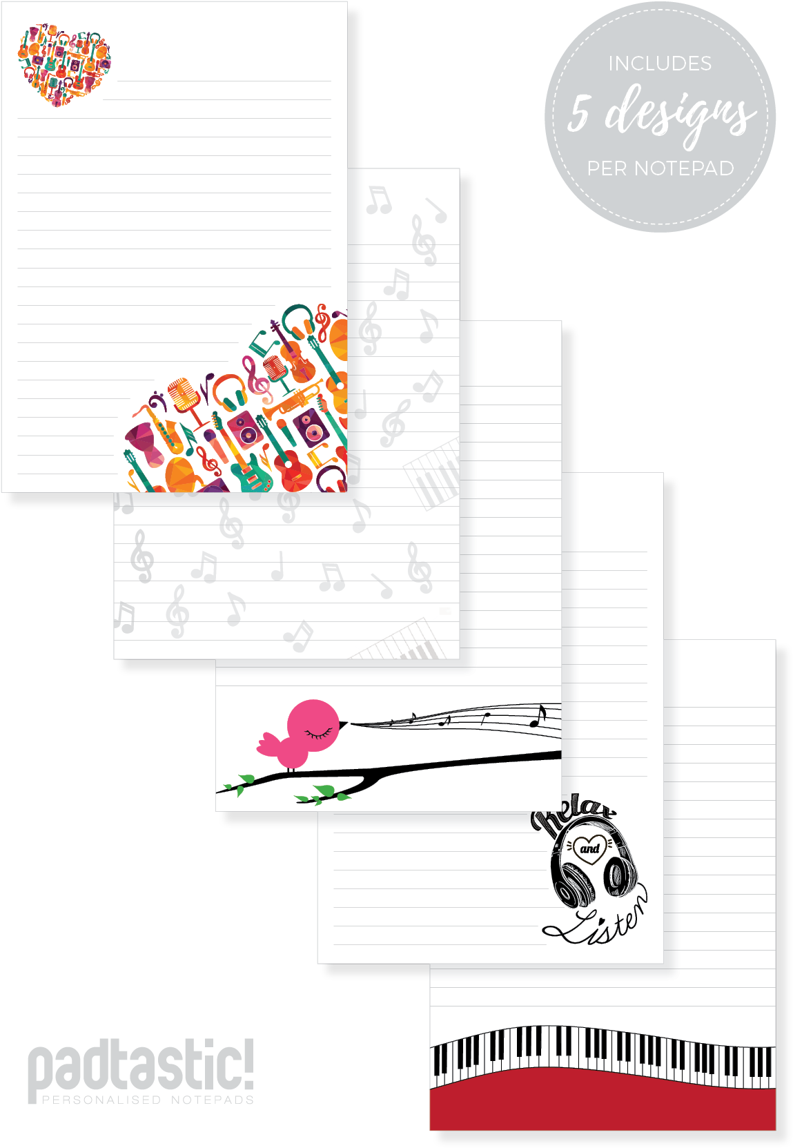 Download Notepad Clipart Notepad Line - Notepad Designs - ClipartKey