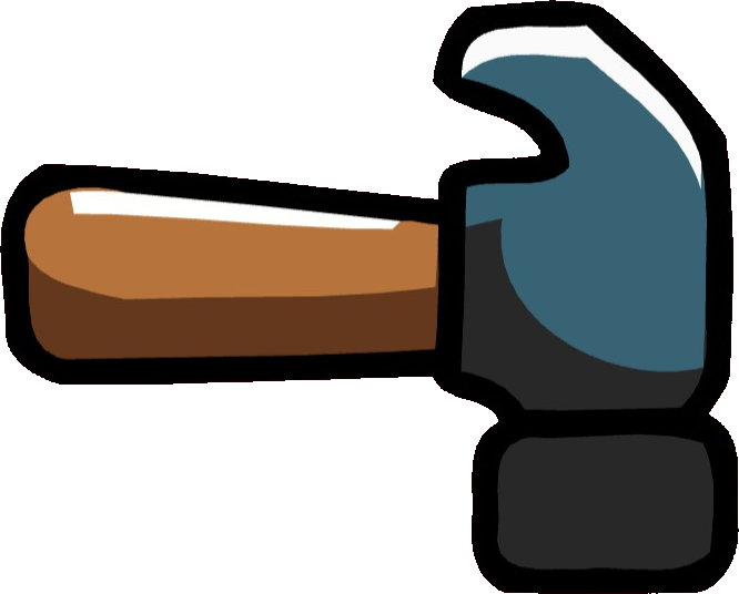 Download Hammer-0 - Scribblenauts Tools - ClipartKey