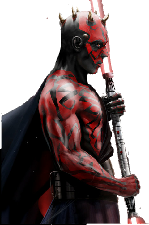 Download Darth Maul Png Render By Mrvi - Darth Maul Png - ClipartKey