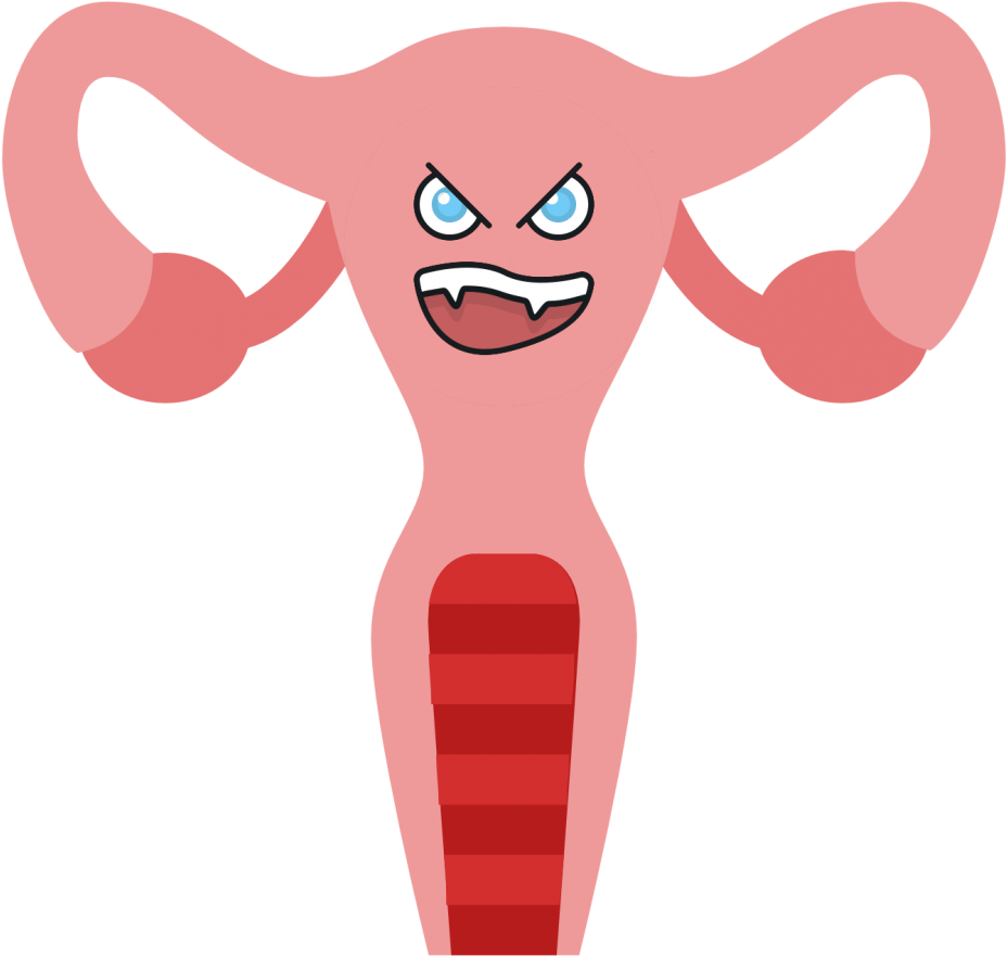 Download The Angry Uterus - Angry Uterus - ClipartKey