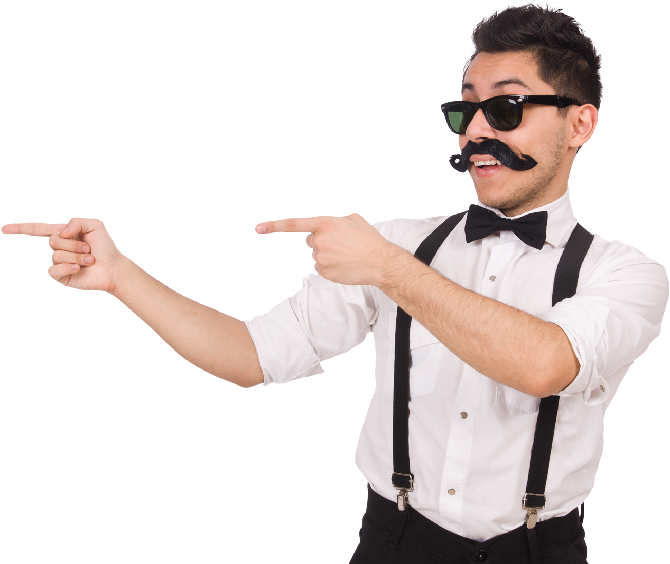 Download Guy Pointing Png - Funny Guy Pointing - ClipartKey
