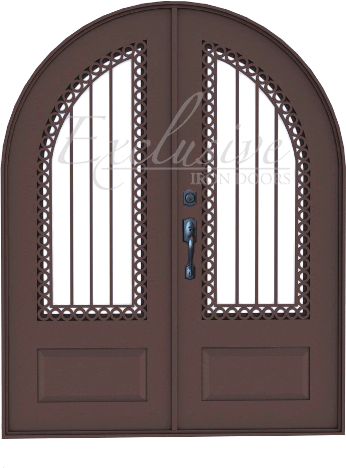 Download Round Double Door Png - Home Door - ClipartKey