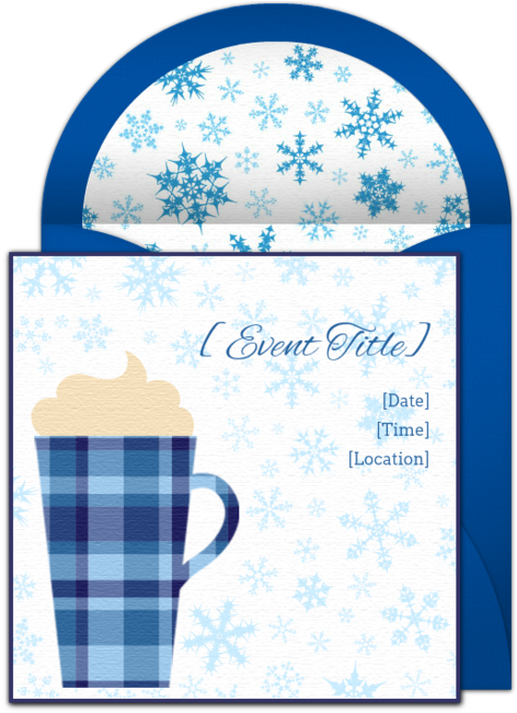 Download Transparent Winter Holiday Party Clipart - Coffee Cup - ClipartKey