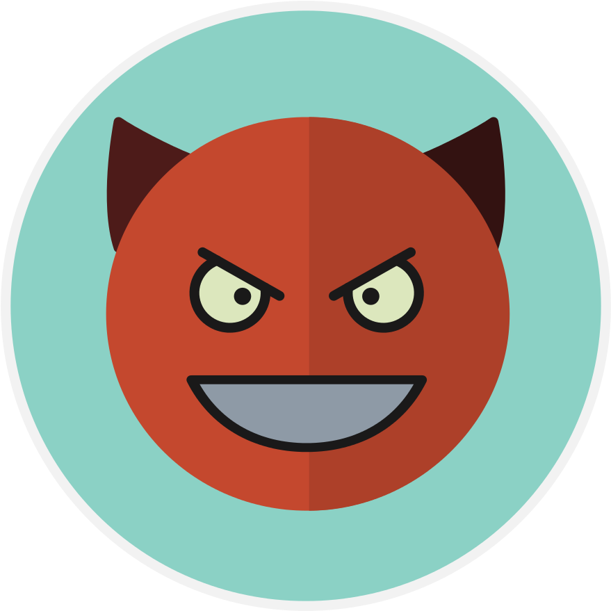 Download Devil Circle Cartoon - ClipartKey