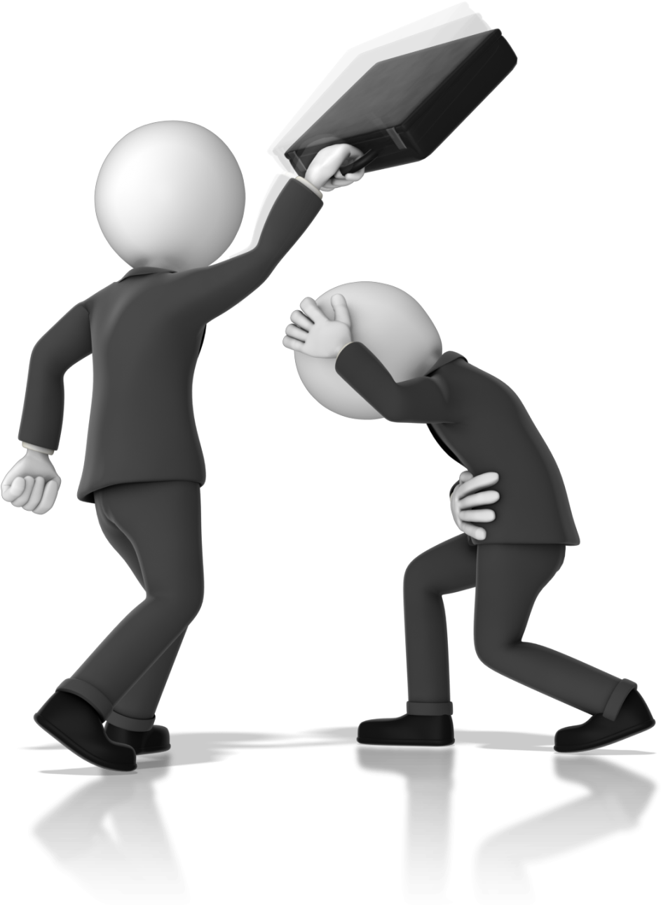 Download Transparent Violence Clipart - Conflict At Workplace Animation ...