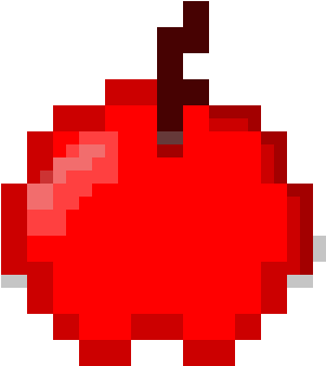 Download Minecraft Png Apple - Apple Minecraft Food Png - ClipartKey