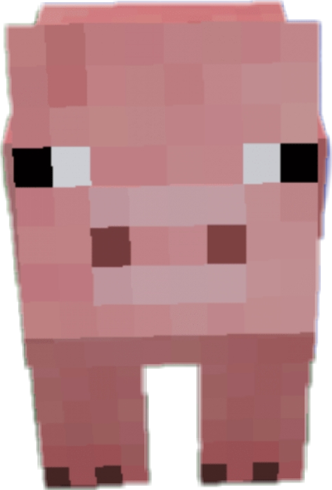 Download #edgar #minecraft #schwein #pig - Animal - ClipartKey