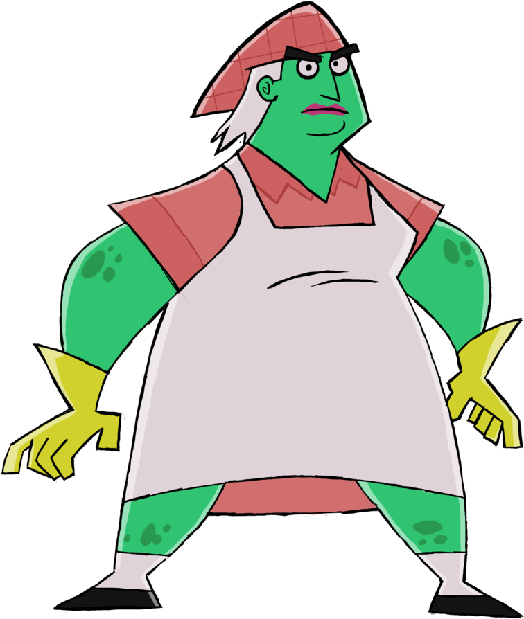 Download Dp Lunch Lady Doodle - Danny Phantom Lunch Lady Transparent ...