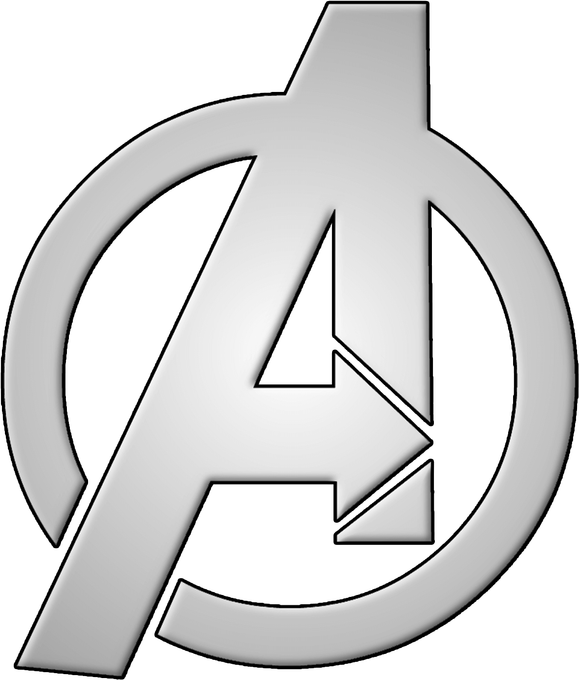 Download Transparent Background Avengers Logo - ClipartKey