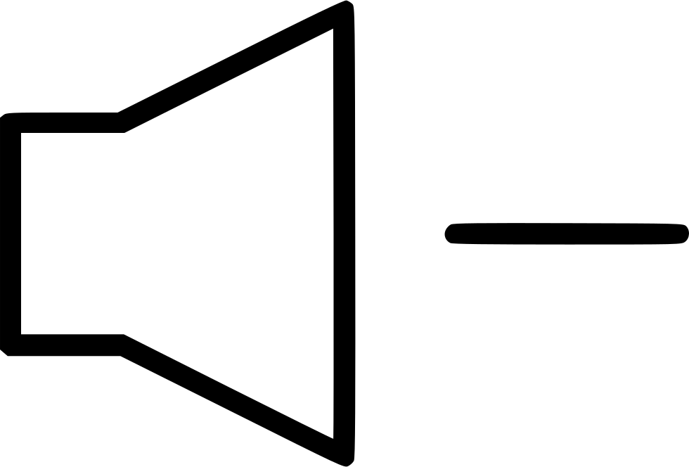 Download Audio Volume Loud Speaker Decrease Sound - ClipartKey