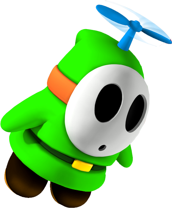 Download Transparent Fly Guy Clipart - Super Mario Fly Guy - ClipartKey