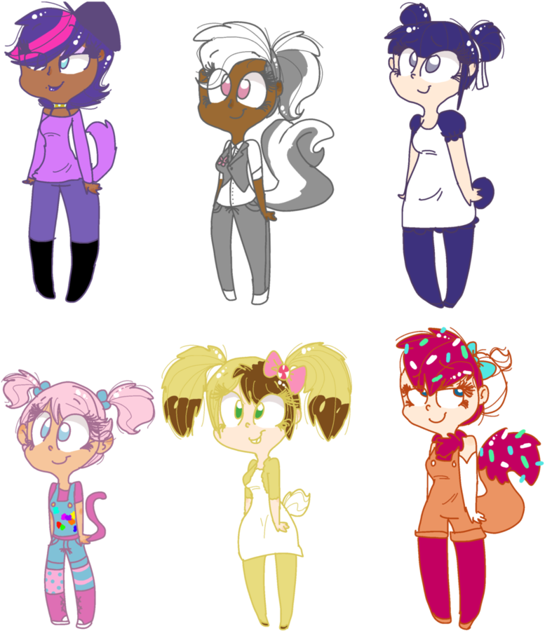 Download Lps Girls In Human Form - Human Littlest Pet Shop - ClipartKey