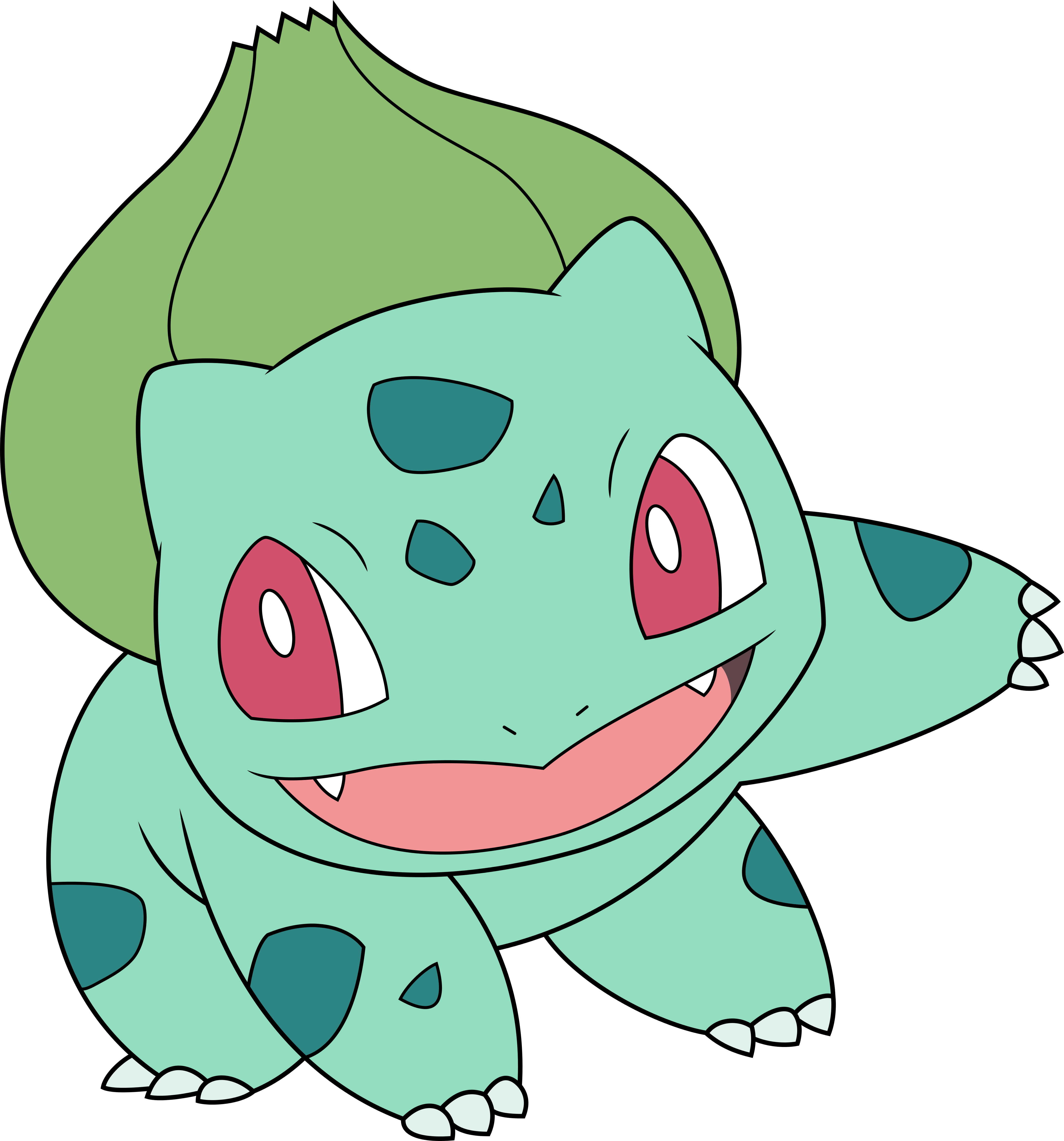 Download Ghost Clipart Sinist - Bulbasaur Transparent - ClipartKey