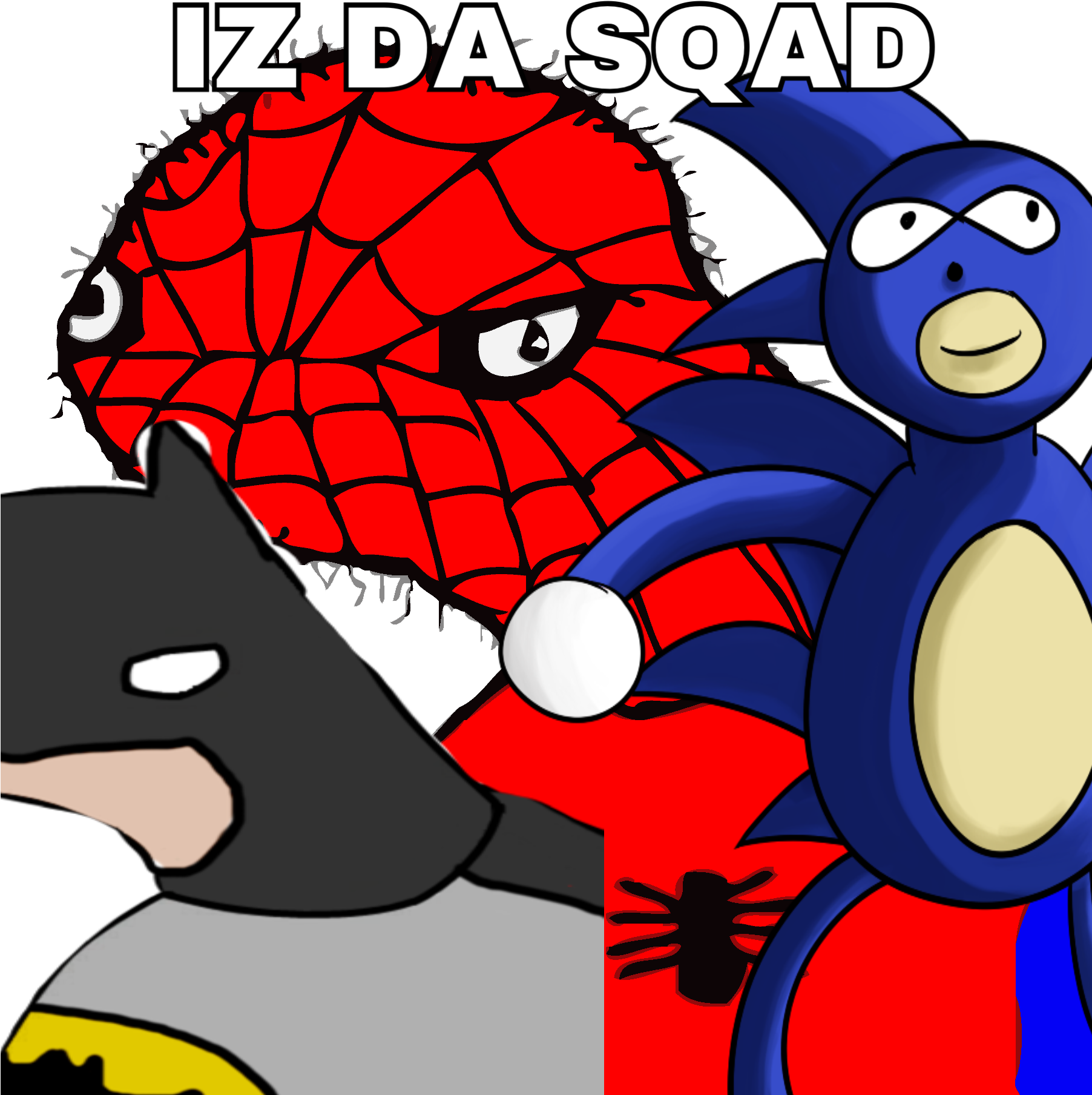 Download Spoderman Adn Boman Adn Sanic - Spooderman Profile - ClipartKey