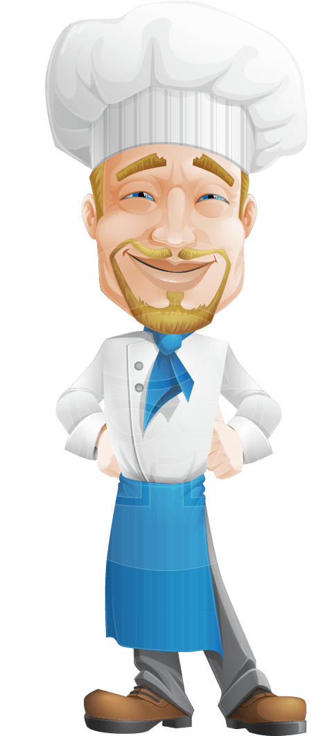 Download Male Cook Cartoon Character - Cartoon Characters Cartoon Chef ...