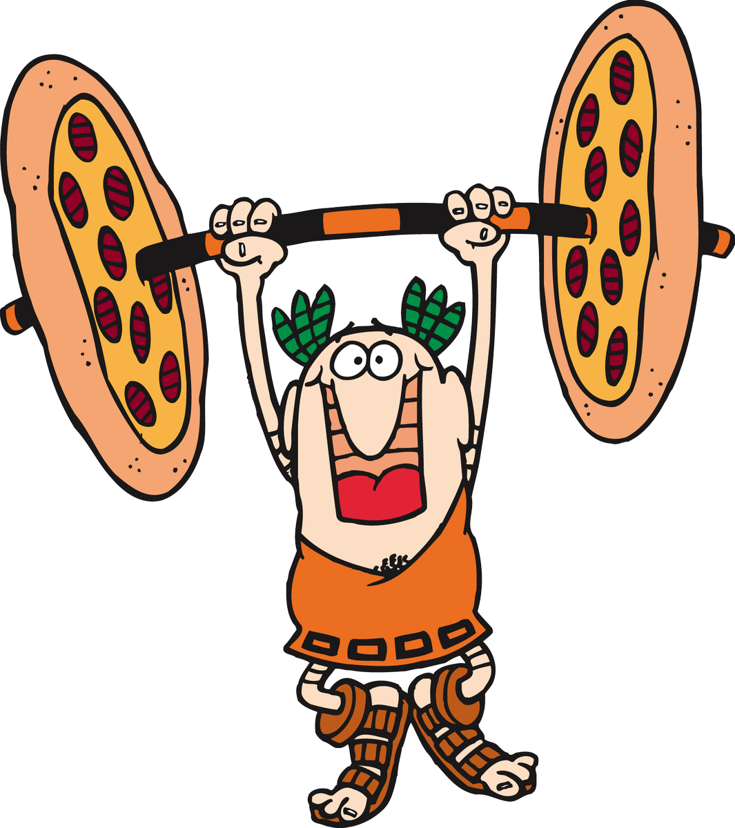 Download Transparent Julius Caesar Clipart - Little Ceaser Pizza Mascot ...