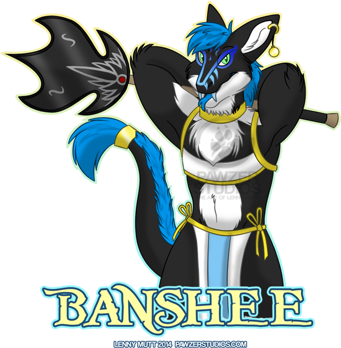 Download Banshee Badge - Cartoon - Cartoon - ClipartKey