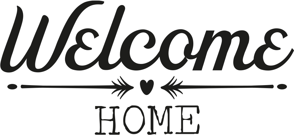 Download Welcome Home Transparent Background - ClipartKey
