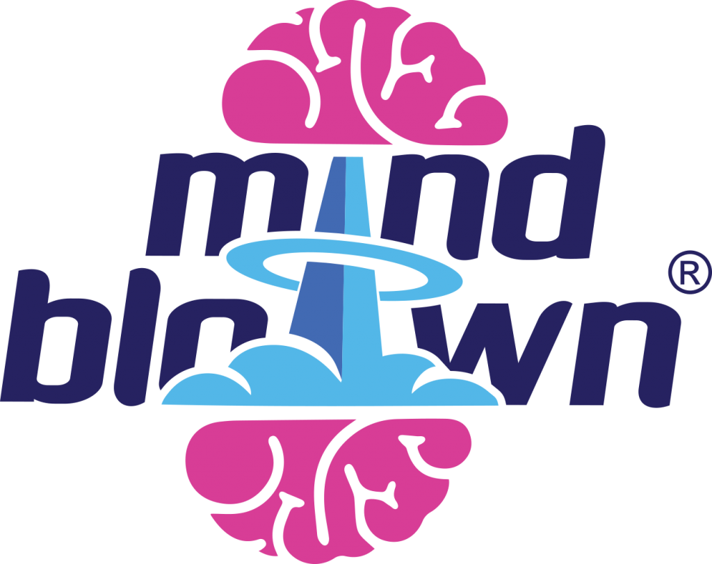 Download Mind Blown Logo For Light Backgrounds - Poster - ClipartKey