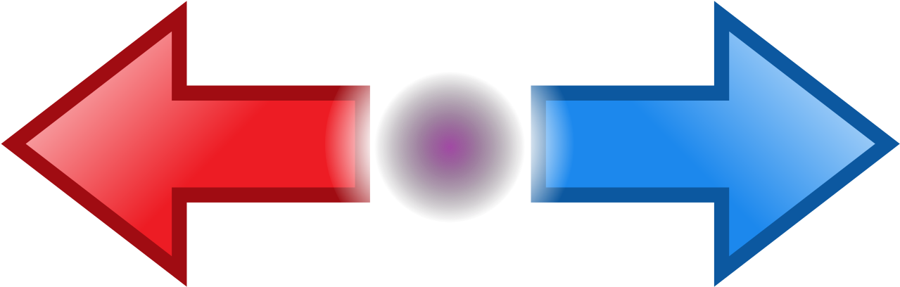 Download Split Arrow Png - Left And Right Arrow Gif - ClipartKey