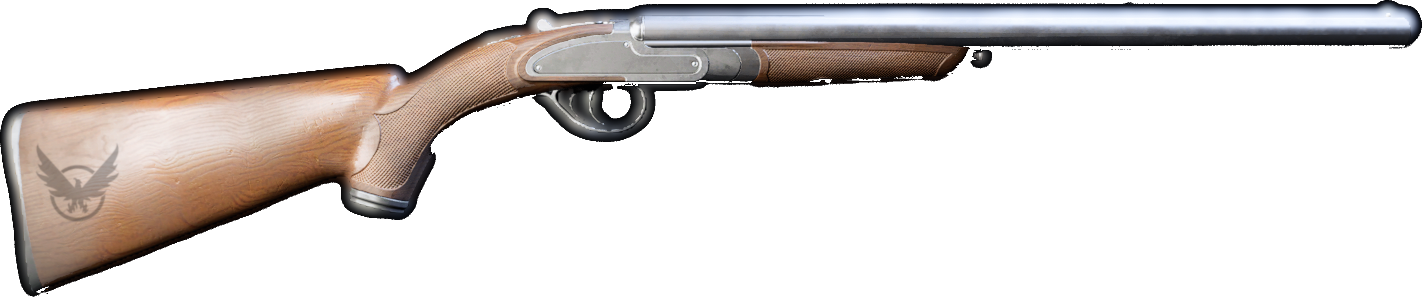 Download Transparent Double Barrel Shotgun Png - Firearm - ClipartKey