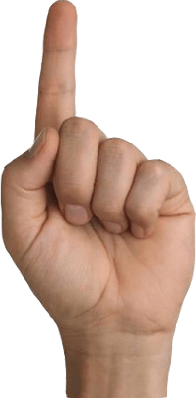 Download Finger Png Image - Hand Finger Up Png - ClipartKey