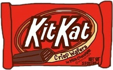 Download #kitkat #chocolate #overlays #stickers - Kit Kat Clipart Png ...