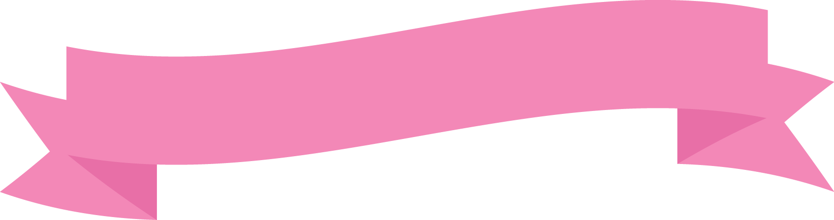 Download Pink Ribbon Banner Png - ClipartKey