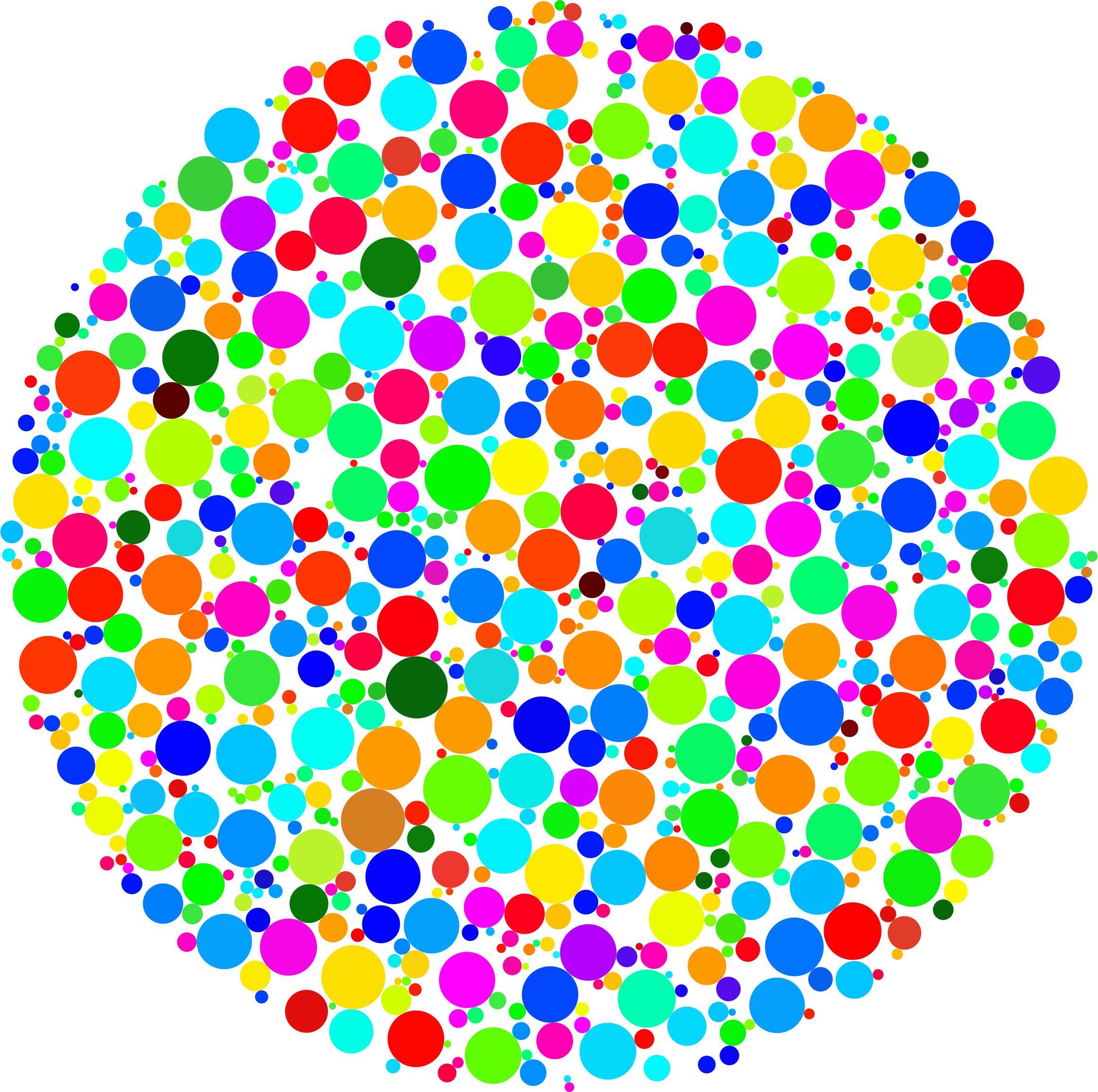 Download Transparent Dots Clipart - Colorful Circle Clipart - ClipartKey