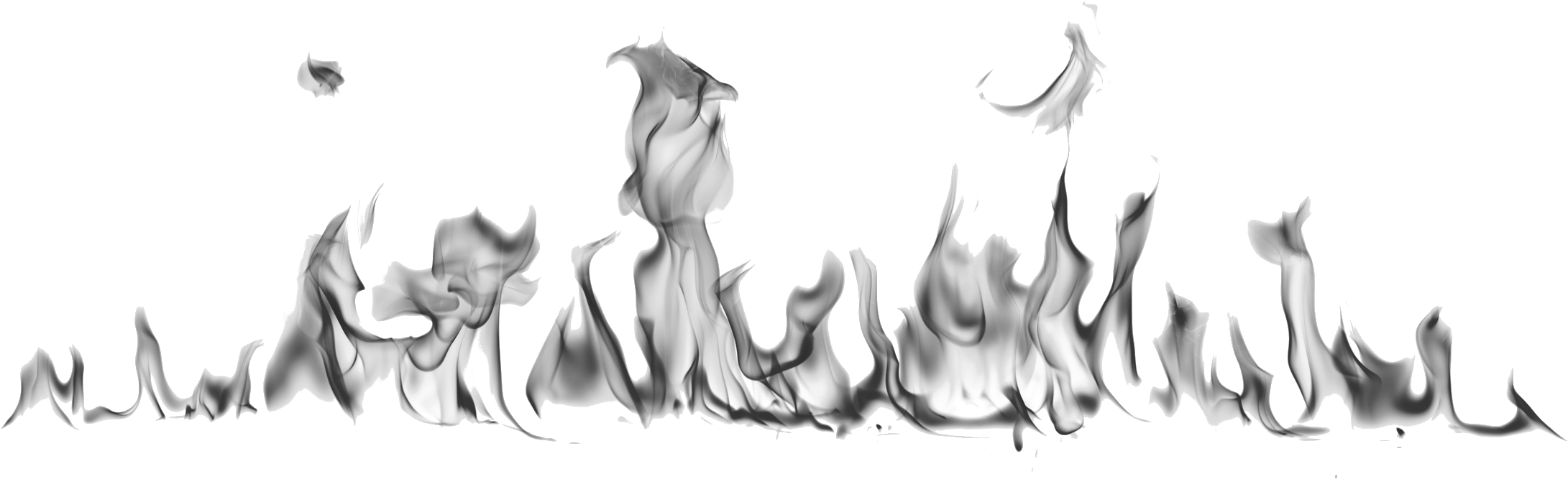 Download White Transparent Flames - Transparent Fire White Background ...