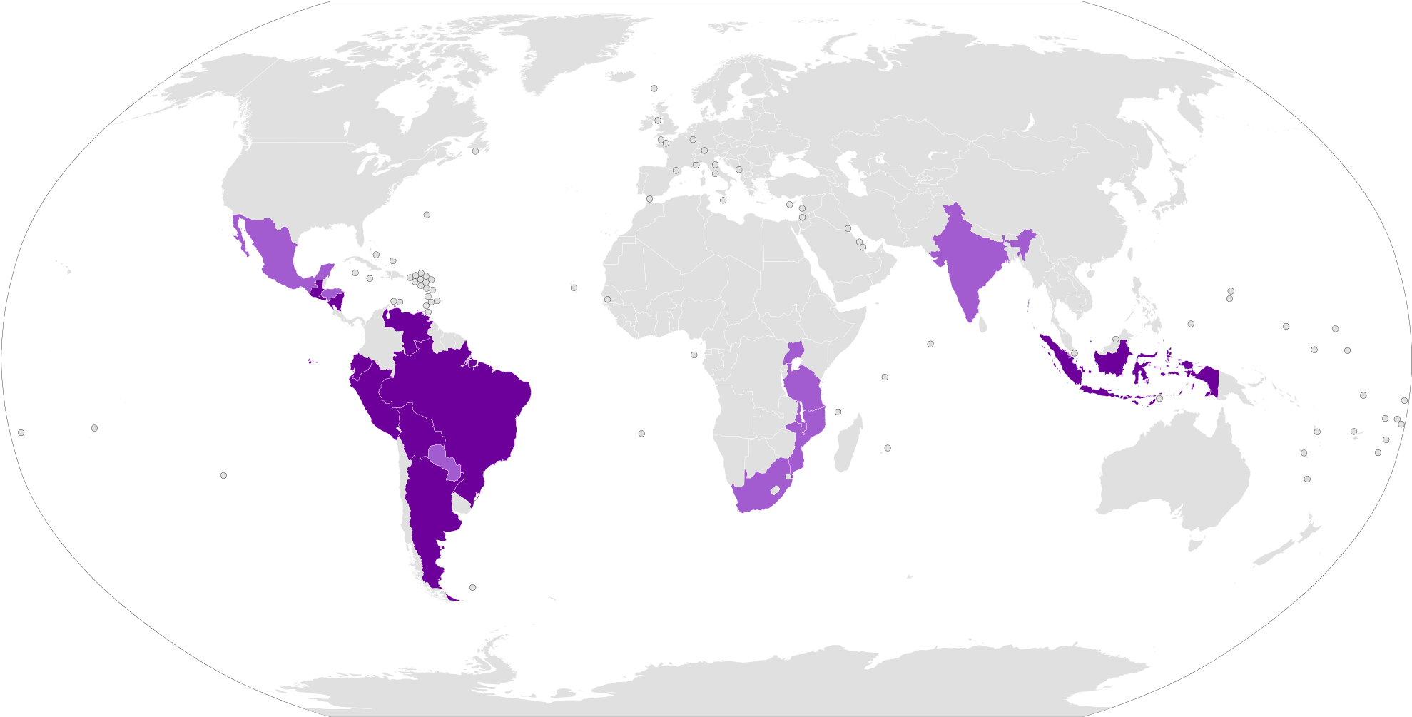 Download File Right To Framework - Spotify Availability Countries Map ...