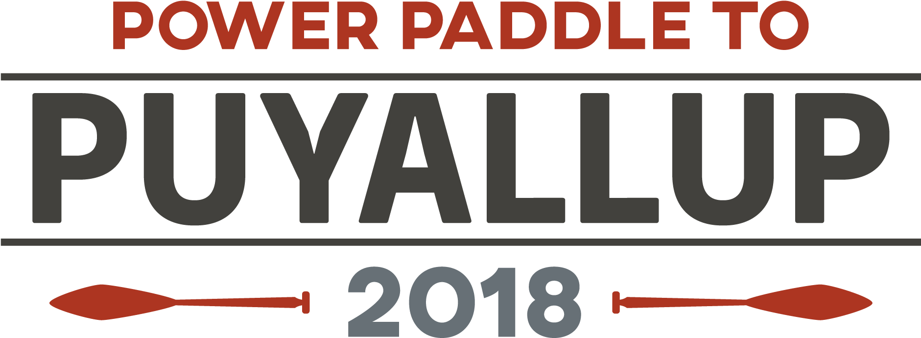 Download Tribal Clipart Canoe - Power Paddle To Puyallup - ClipartKey