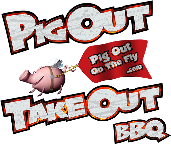 Download Pig Out Take Out Bbq - Cartoon - ClipartKey