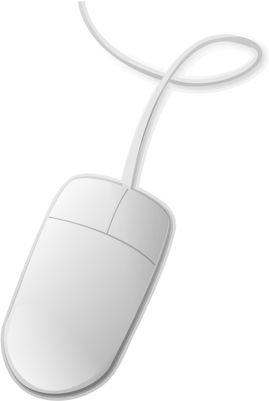 Download Computer Mouse - White Mouse Vector Png - ClipartKey