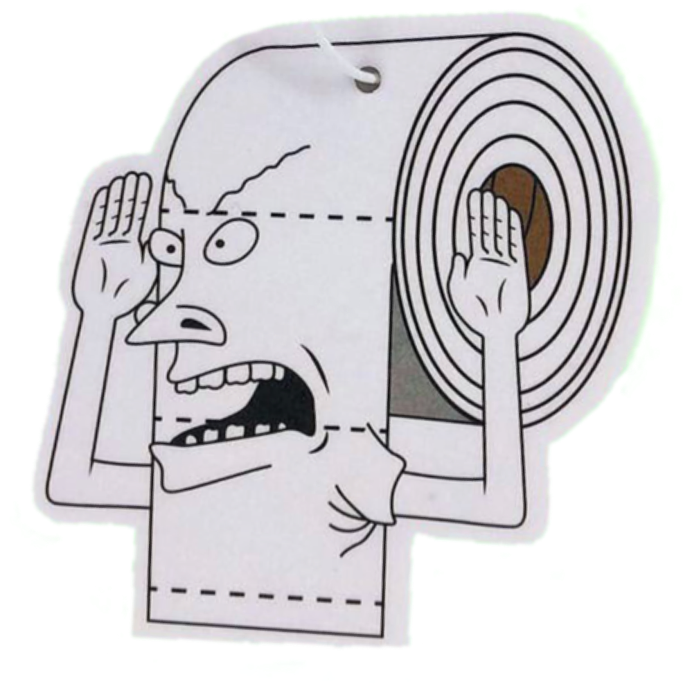 Download #stickergang #cornholio #beavis #butthead #toilet #paper ...