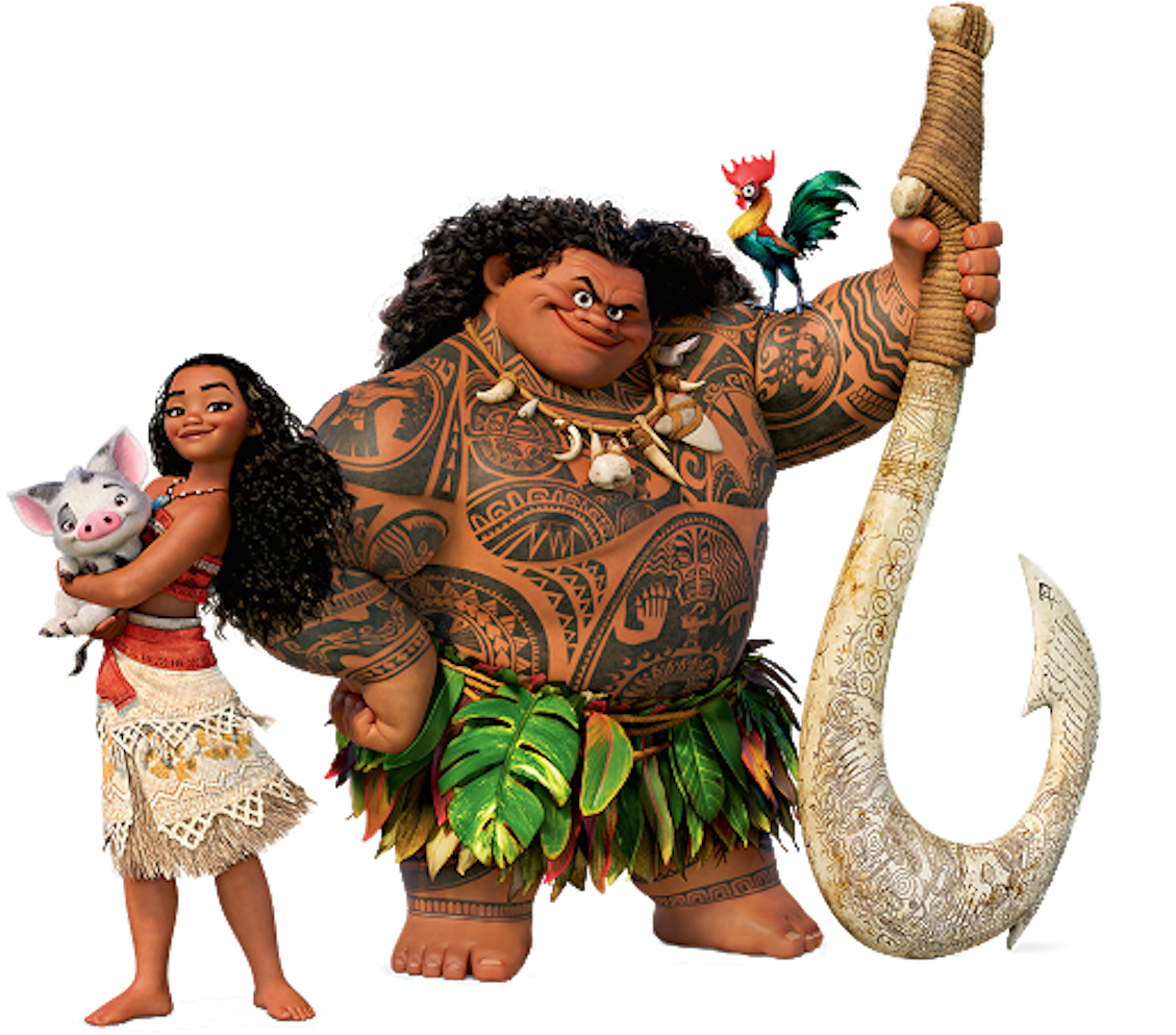 Download Maui Moana Disney Large Transparent Png Imageu200b - Moana ...