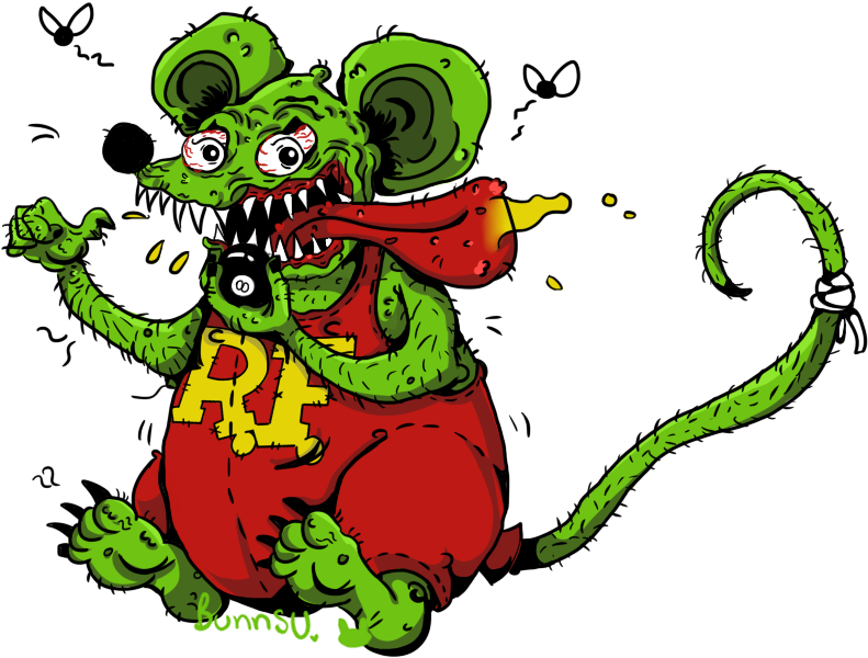 Download Rat Fink Vector - Transparent Rat Fink Logo - ClipartKey