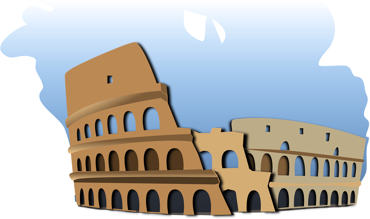 Download Museum Clipart Building Roman - Rome Antique Png - ClipartKey