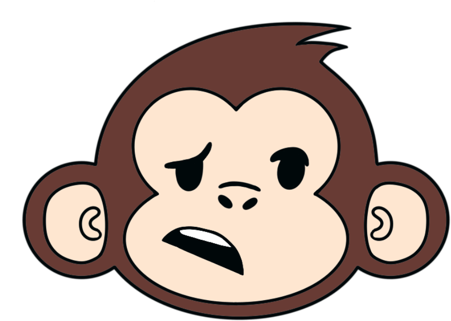 Download Cartoon Animated Monkey Face - ClipartKey