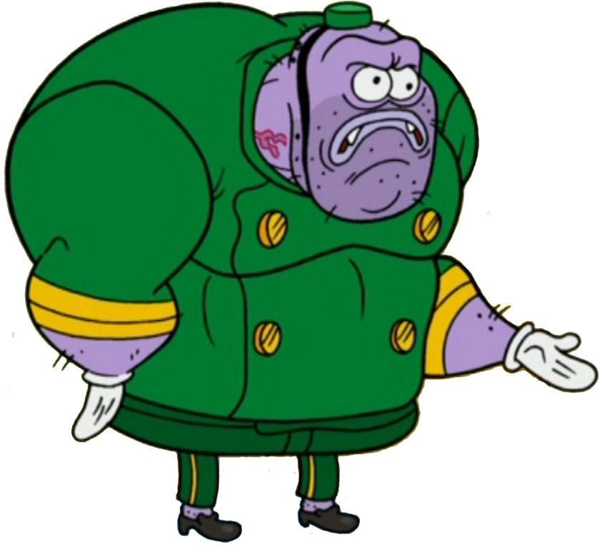 Download Big Green Fish From Spongebob , Transparent Cartoons - Big ...