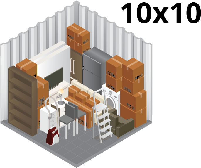 Download Self Storage Unit - Storage Unit - ClipartKey