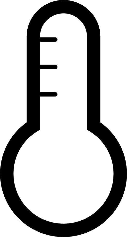 Download Empty Mercury Thermometer - ClipartKey