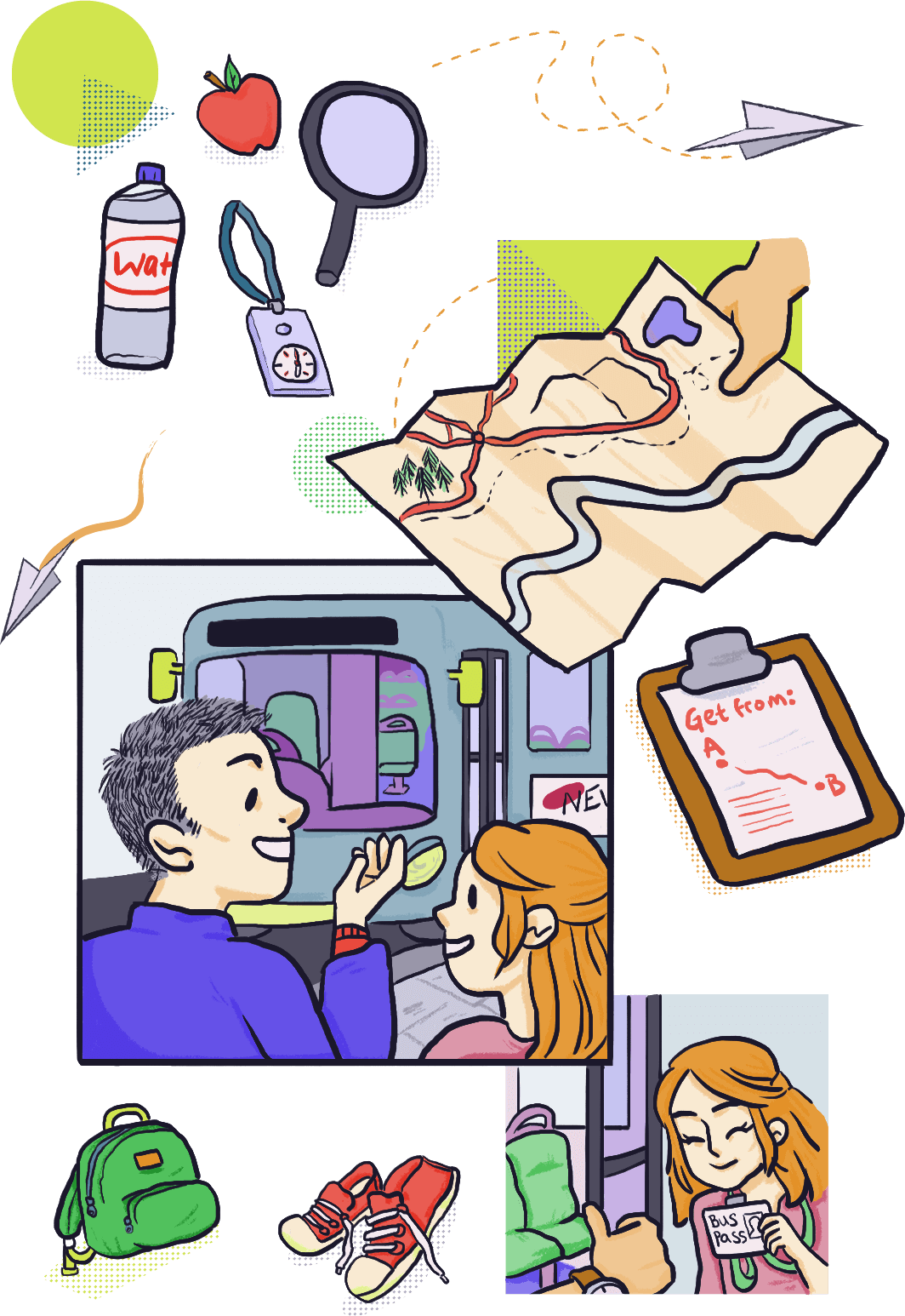 Download Special Needs Care Life Skills - Cartoon - ClipartKey