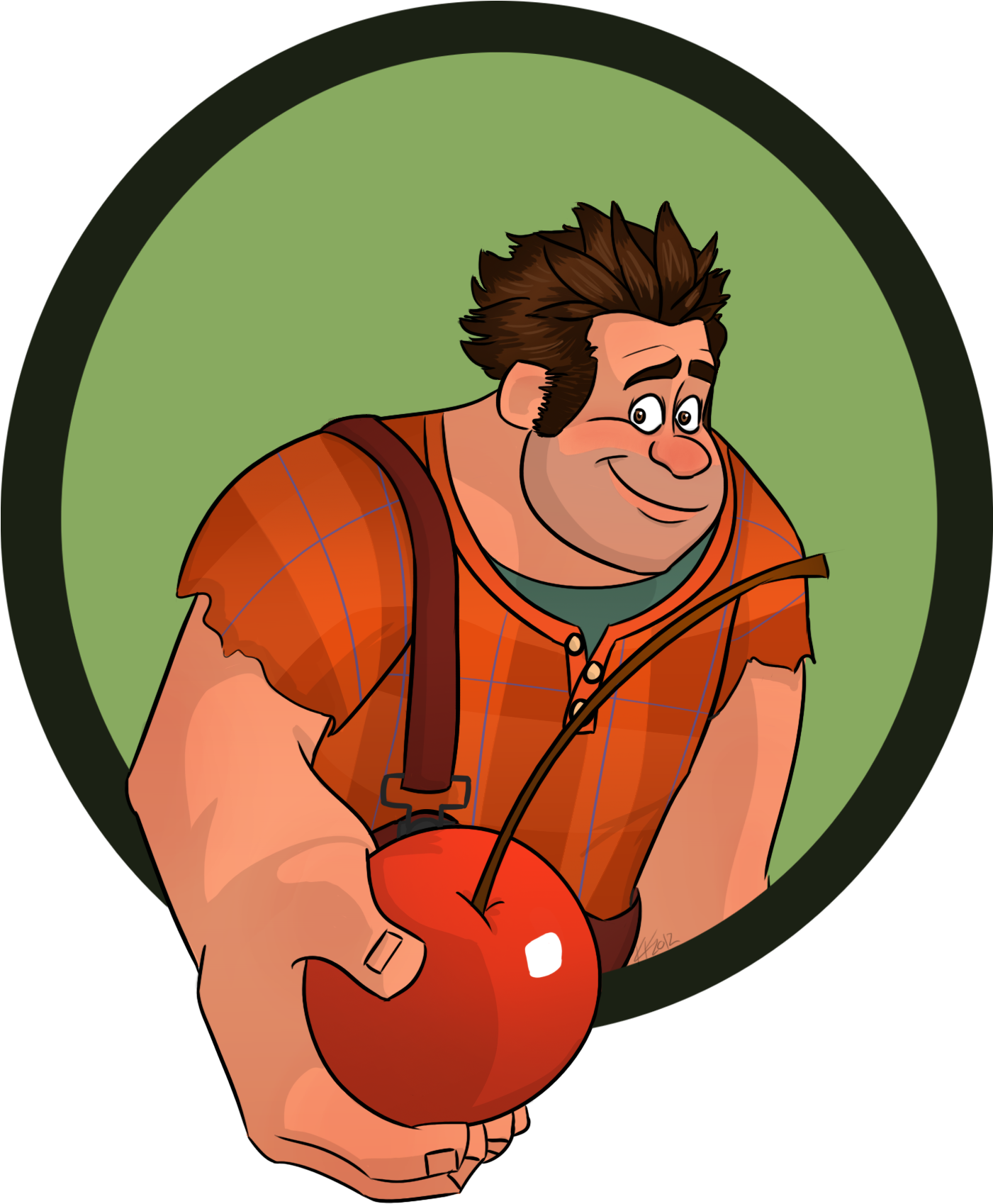 Download Art Id - - Wreck It Ralph Cherry - ClipartKey