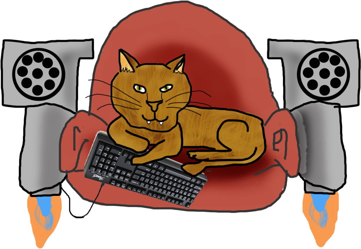 Download Jet Cat - Cartoon - ClipartKey