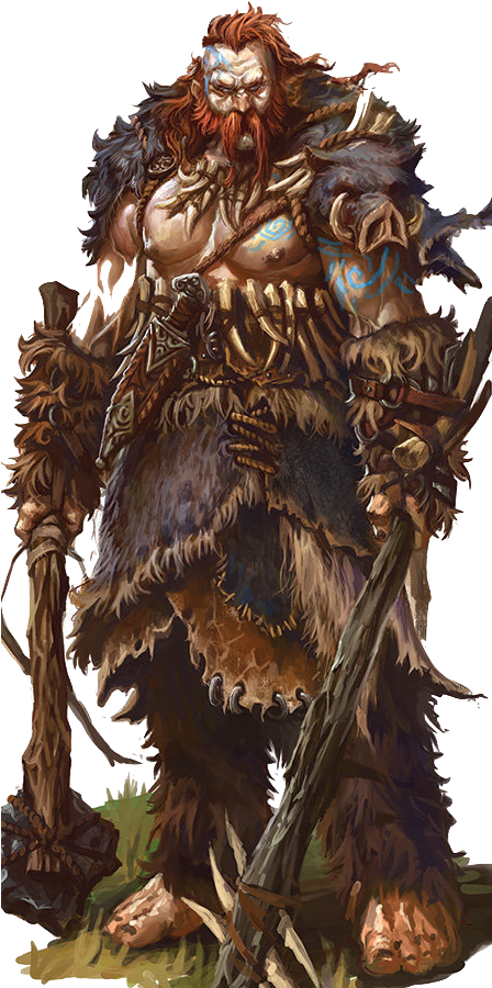 Download Transparent Treant Png - D&d Barbarian Human - ClipartKey