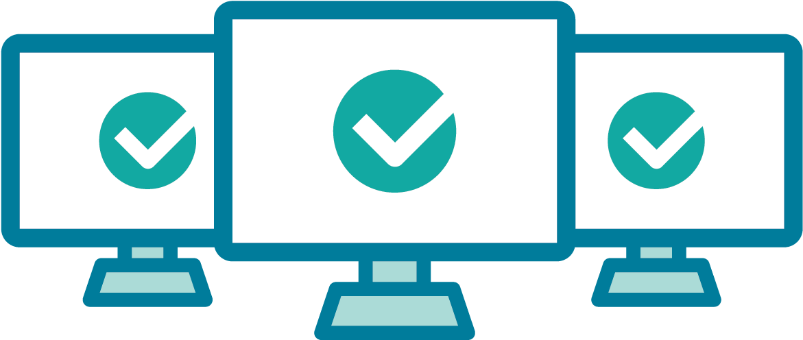 Download Pc Clipart Computer Testing - Pc Network Png - ClipartKey