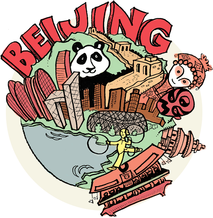 Download Beijing - Illustration - ClipartKey