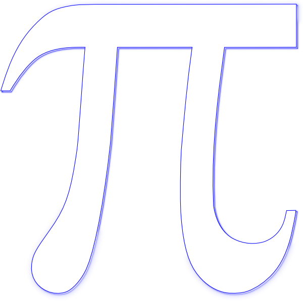 Download Free Pi - White Pi Symbol Transparent Background - ClipartKey